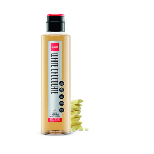 Shott White Chocolate Syrup | Flavoured Syrups - Smiths of London