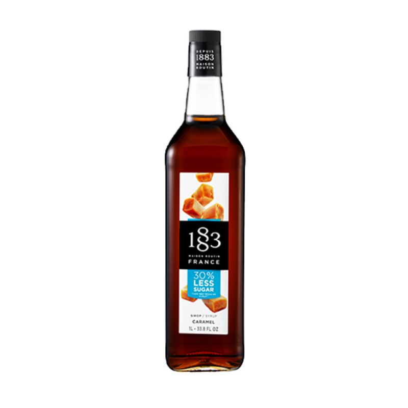 1883 Routin Caramel 30% Less Sugar Free Syrup - Smith's of London